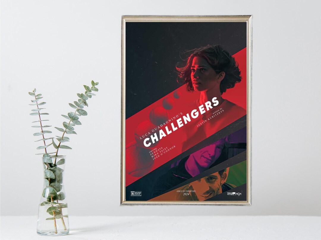 Challengers Movie Poster Vintage Movie Poster Limited Edition ...