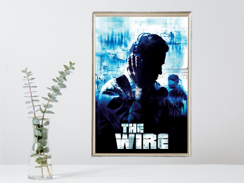 The Wire Season 1 Movie Poster Vintage Movie Poster Limited Edition ...