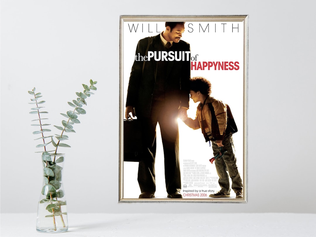 The Pursuit of Happyness Movie Poster Vintage Movie Poster Limited ...