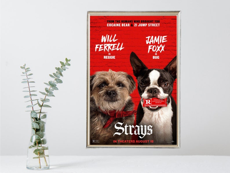 Strays Movie Poster Vintage Movie Poster Limited Edition Collectible ...