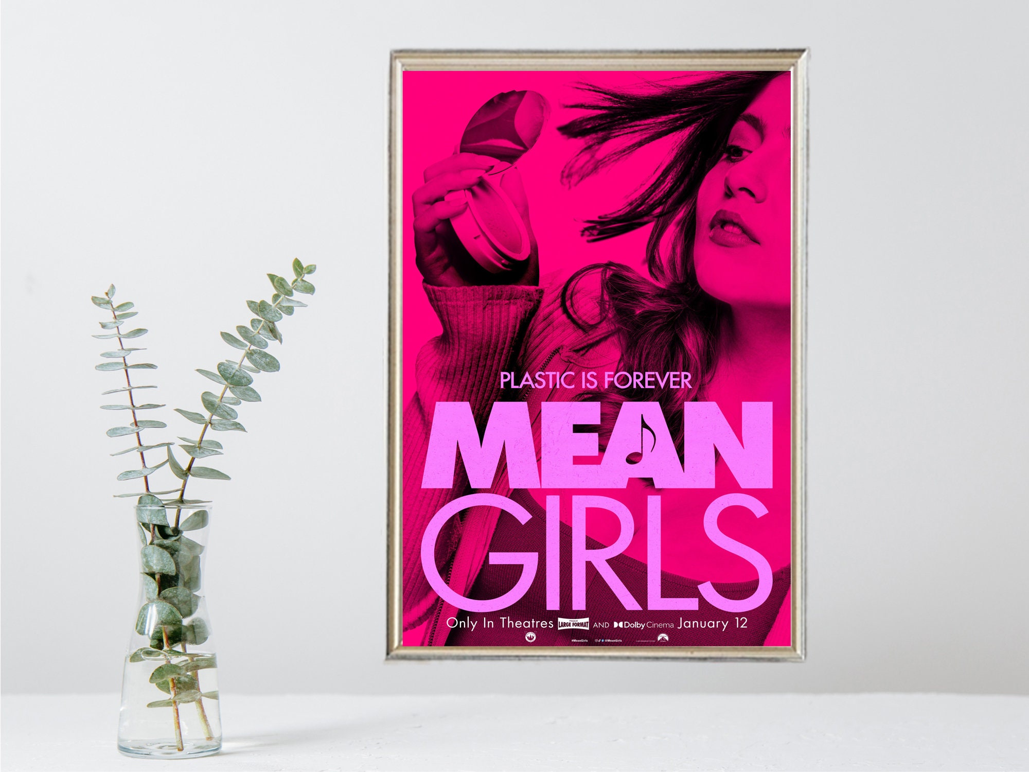 Mean Girls Movie Poster Vintage Movie Poster Limited Edition ...