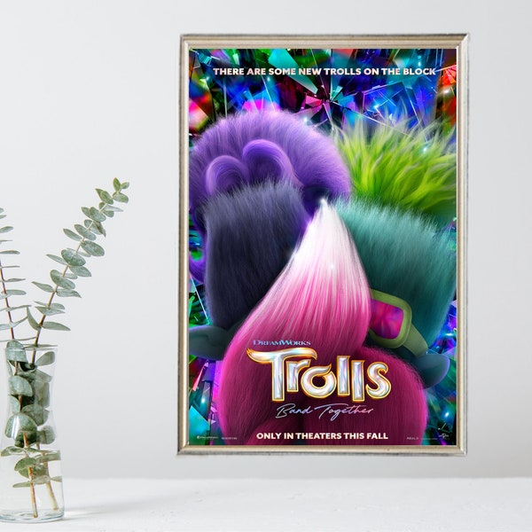 Trolls Poster - Etsy