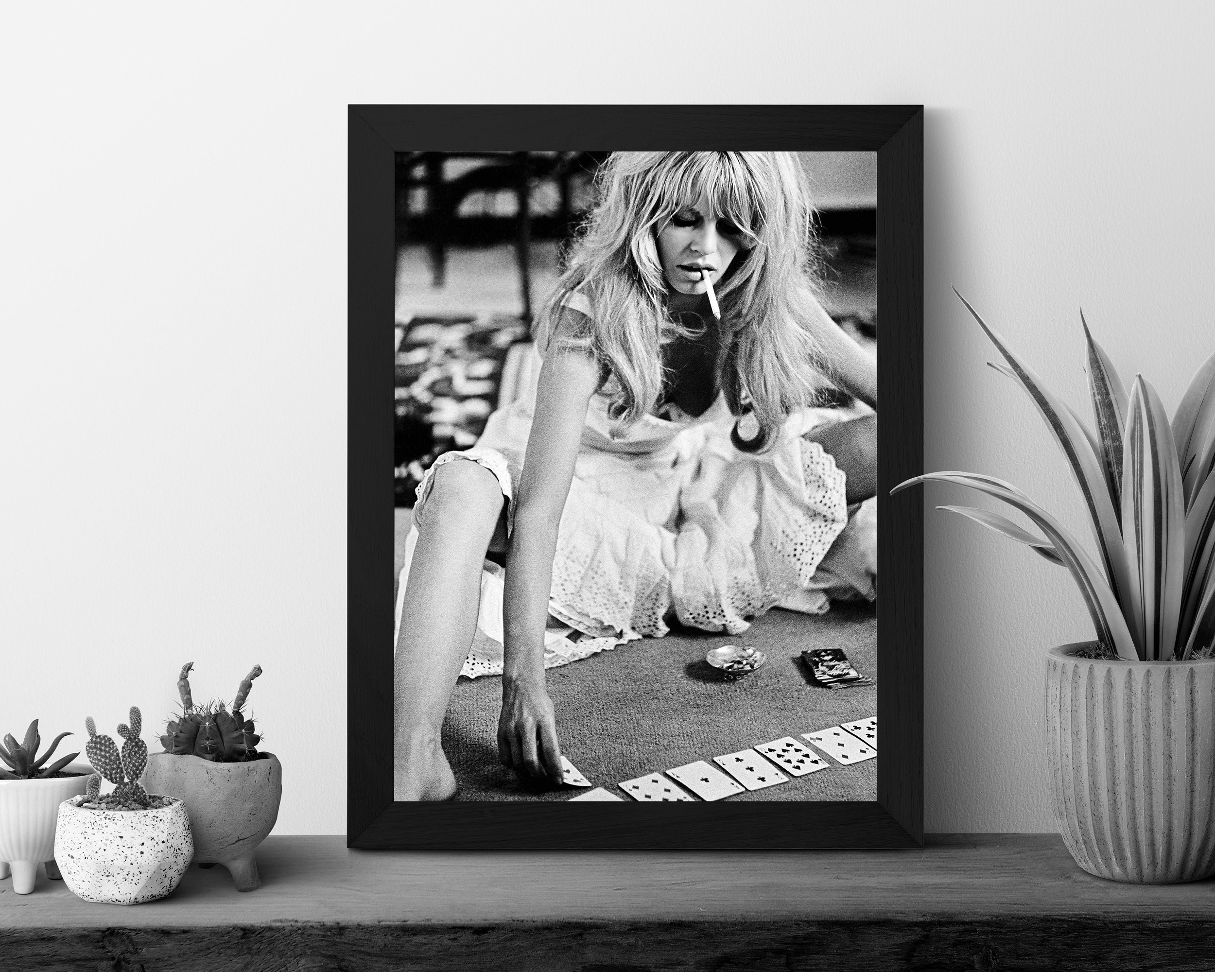 Brigitte Bardot Playing Cards Poster sold by Anetta Logician | SKU ...