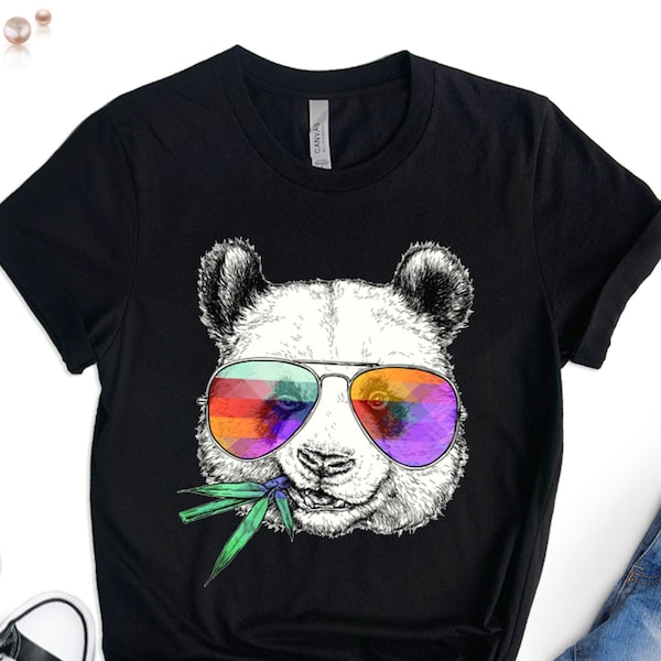 Panda Shirt - Etsy