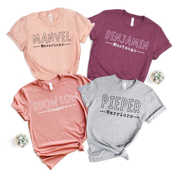 Team Spirit Shirts - Etsy