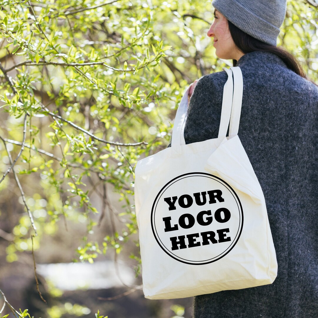 Custom Logo Tote Bag, Personalized Tote Bag Bulk, Custom Tote Bag With ...