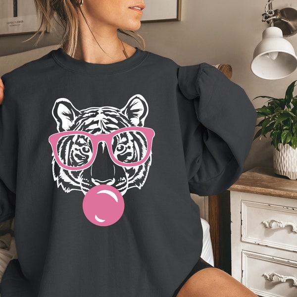 Tiger Sweatshirt - Etsy