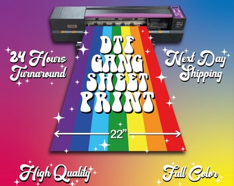 Gang Sheets, Full Color Dtf, DTF Custom DTF Transfers Full Color Heat Transfer, Wholesale Gang ...