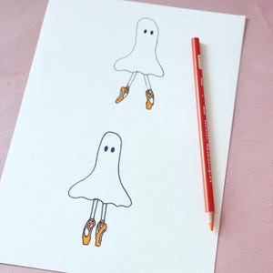 Halloween Ballet Sweatshirt Pas De Boo-rée Ballerina Ghosts Unisex ...