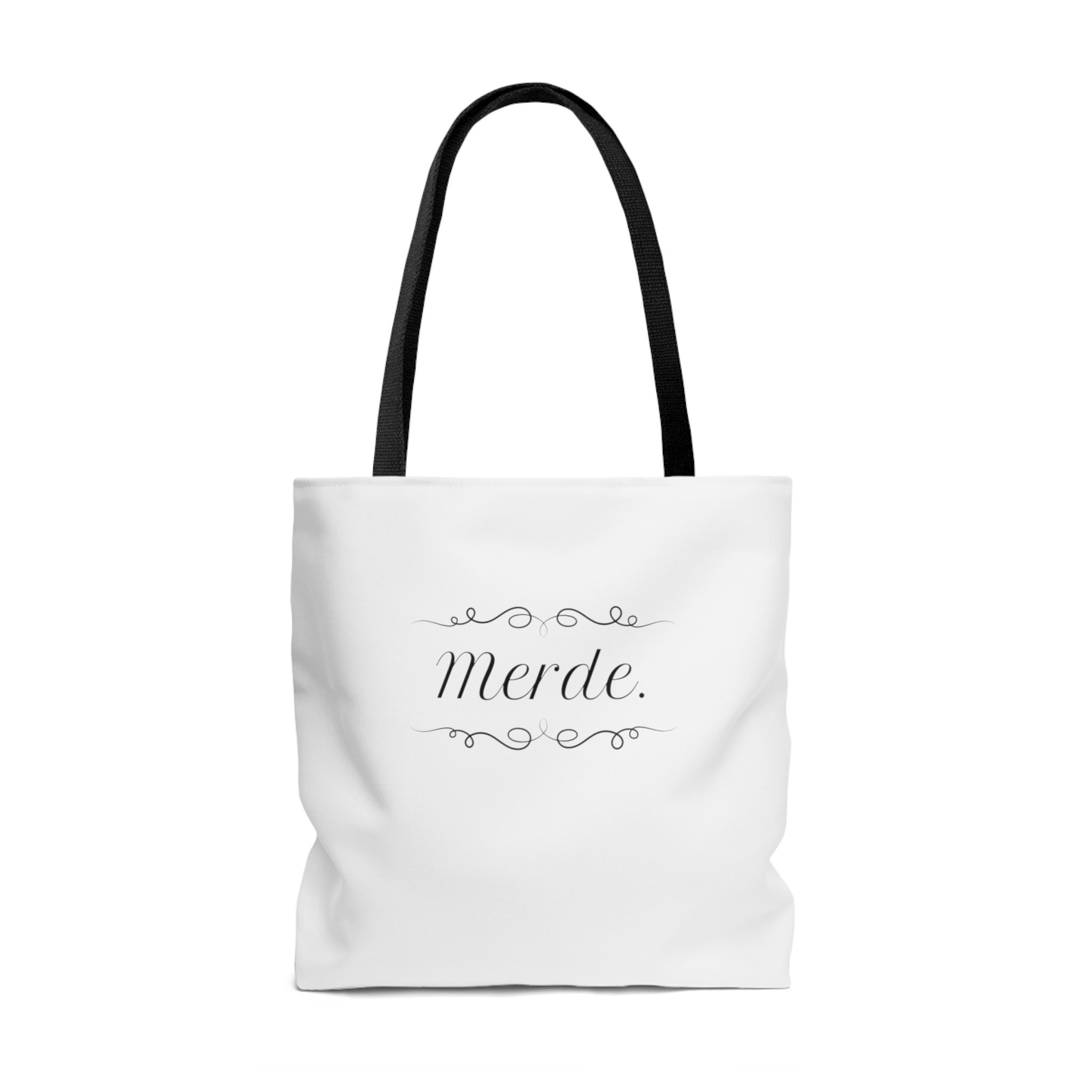 Ballet Tote Bag Merde Dance Bag Ballet Humor French Word Good Luck Gift ...