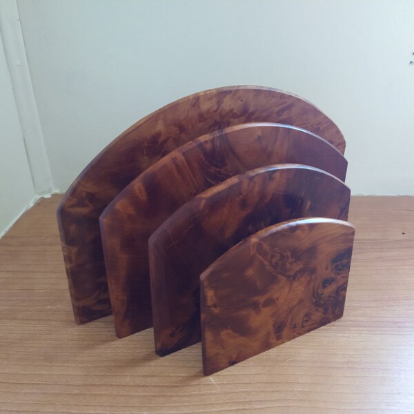 Wood Letter Holder - Etsy