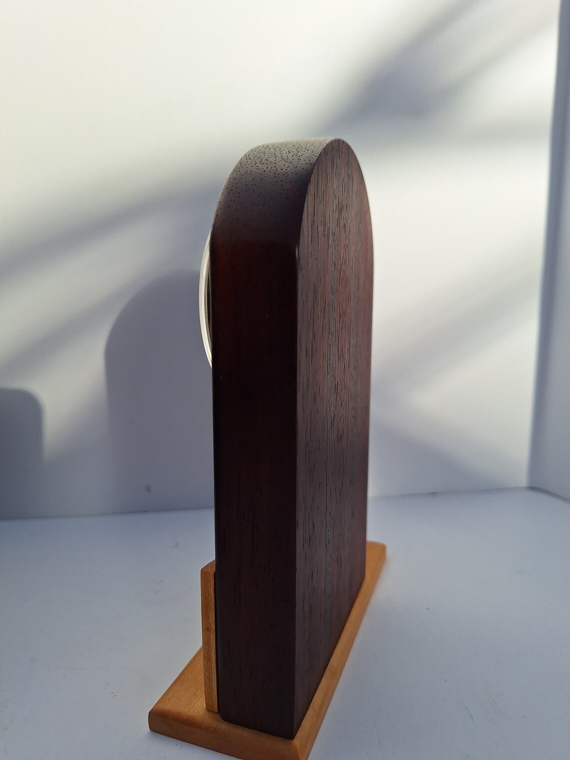 Padauk and Maple Signed Artsy Desk Clock - Etsy