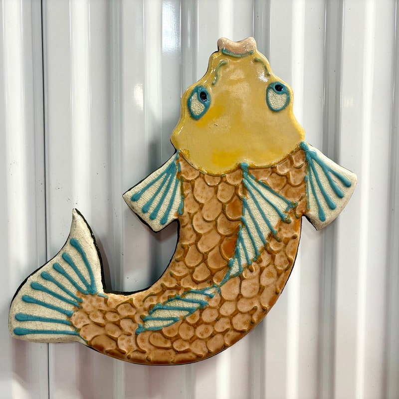 Coi Fish Wall Art - Etsy