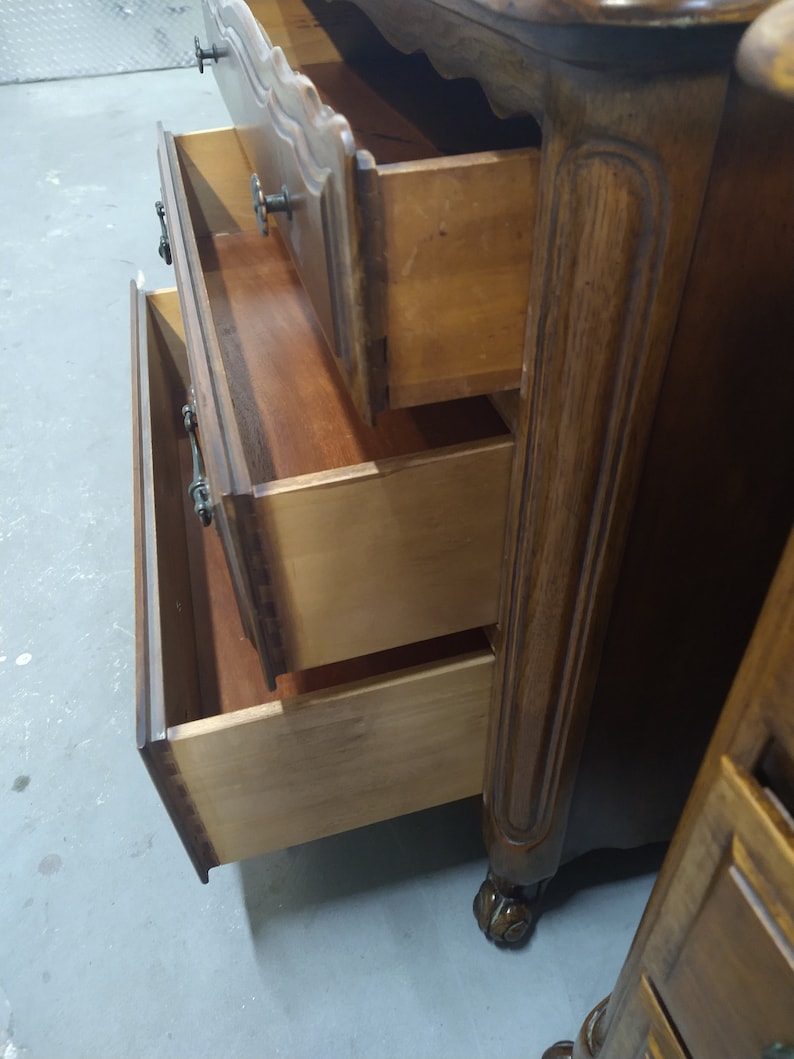 Pair of Vintage Permacraft Furniture French Provincial Large Night ...