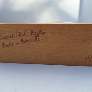Padauk and Maple Signed Artsy Desk Clock - Etsy