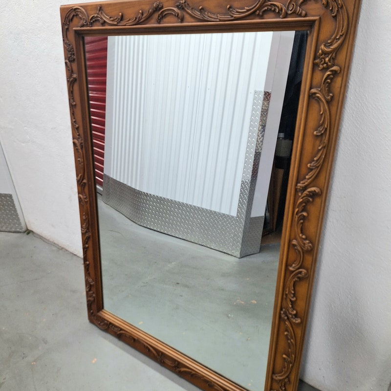 Large Vintage Mirror - Etsy
