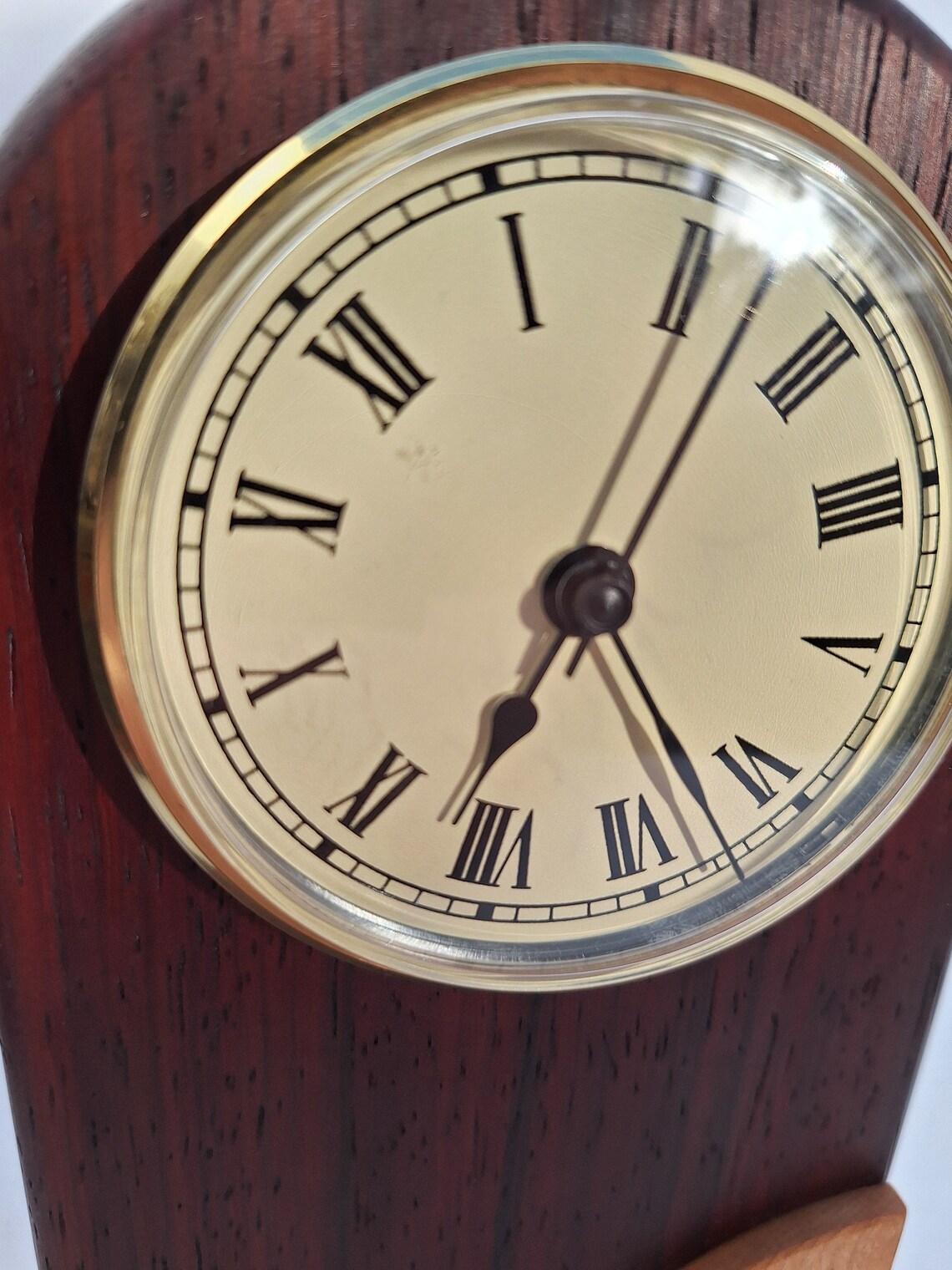 Padauk and Maple Signed Artsy Desk Clock - Etsy