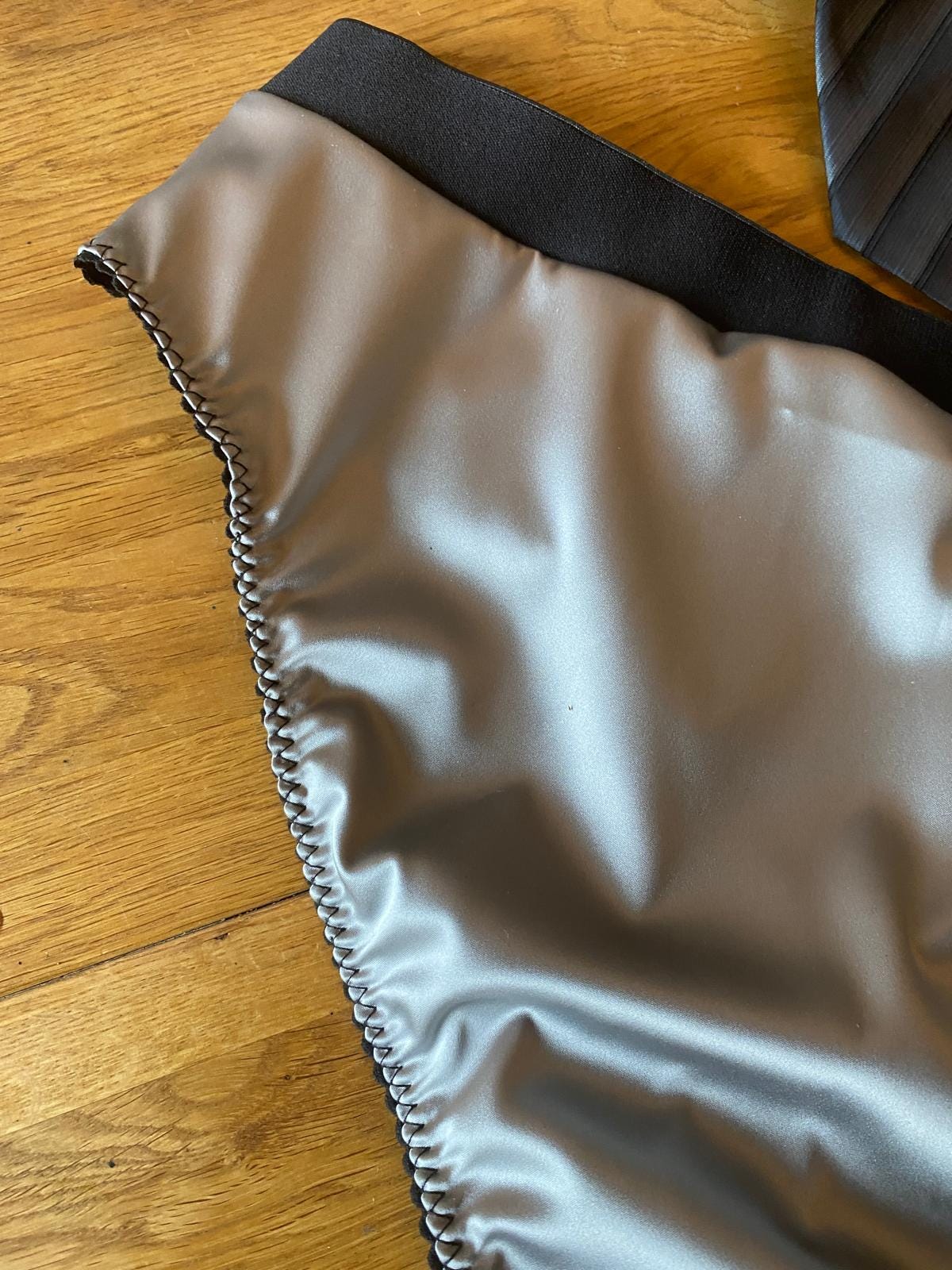 Satin Briefs for Men ~ Silver Satin Underwear With Front Pouch for Men ...