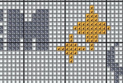 Ramadan Kareem Islamic Crescent Minarets Cross Stitch Pattern, Moroccan ...