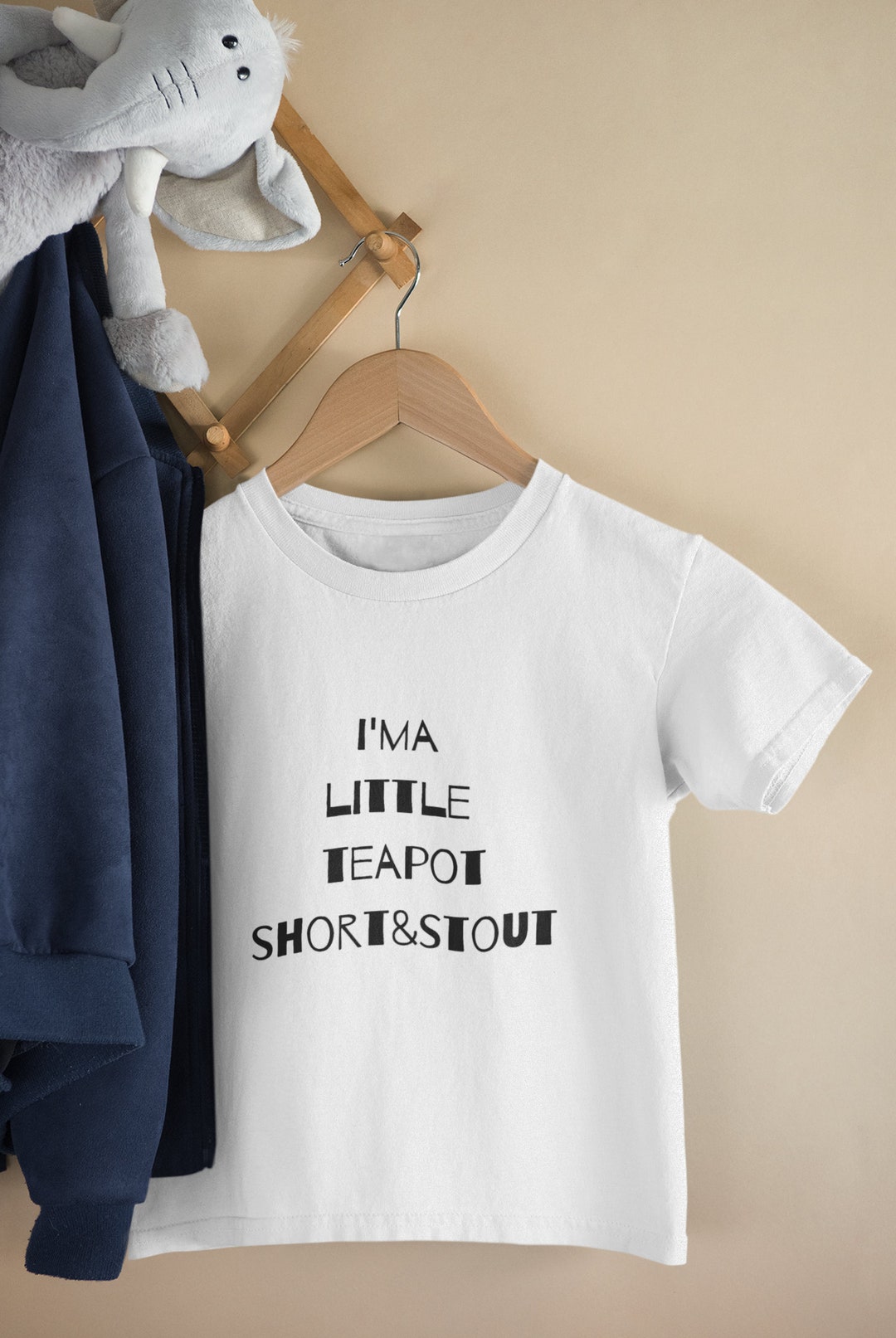 I'm a Little Teapot Short and Stout Toddler Short Sleeve Tee - Etsy