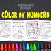 Cute Color by Number Pages for Kids, Activity Book for Boys, Girls ...