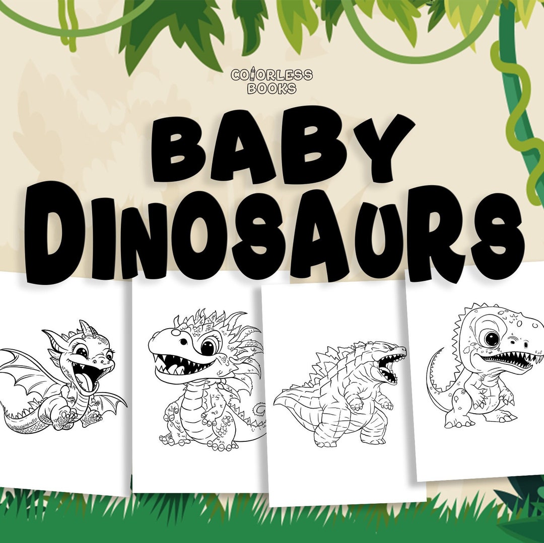 Baby Dinosaurs Coloring Pages Dinosaur Printables Printable Coloring ...
