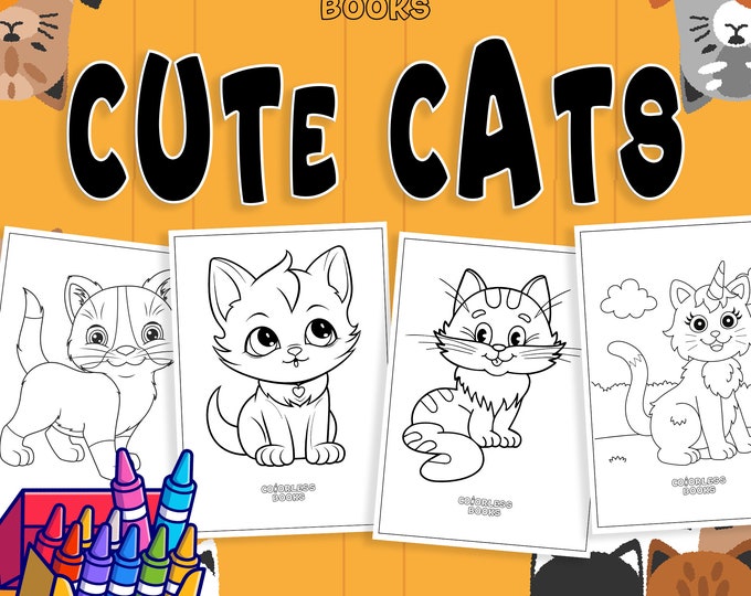 Mofusand Cat Coloring Pages, 15 Printable Designs (digital Download ...