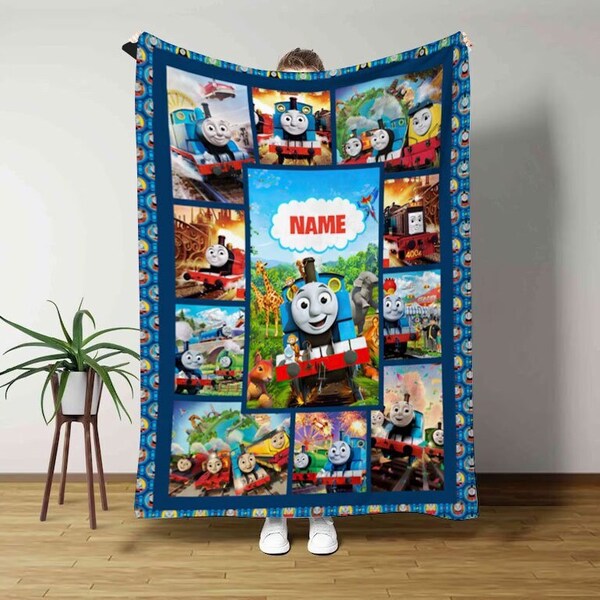 Thomas the Train Throws - Etsy