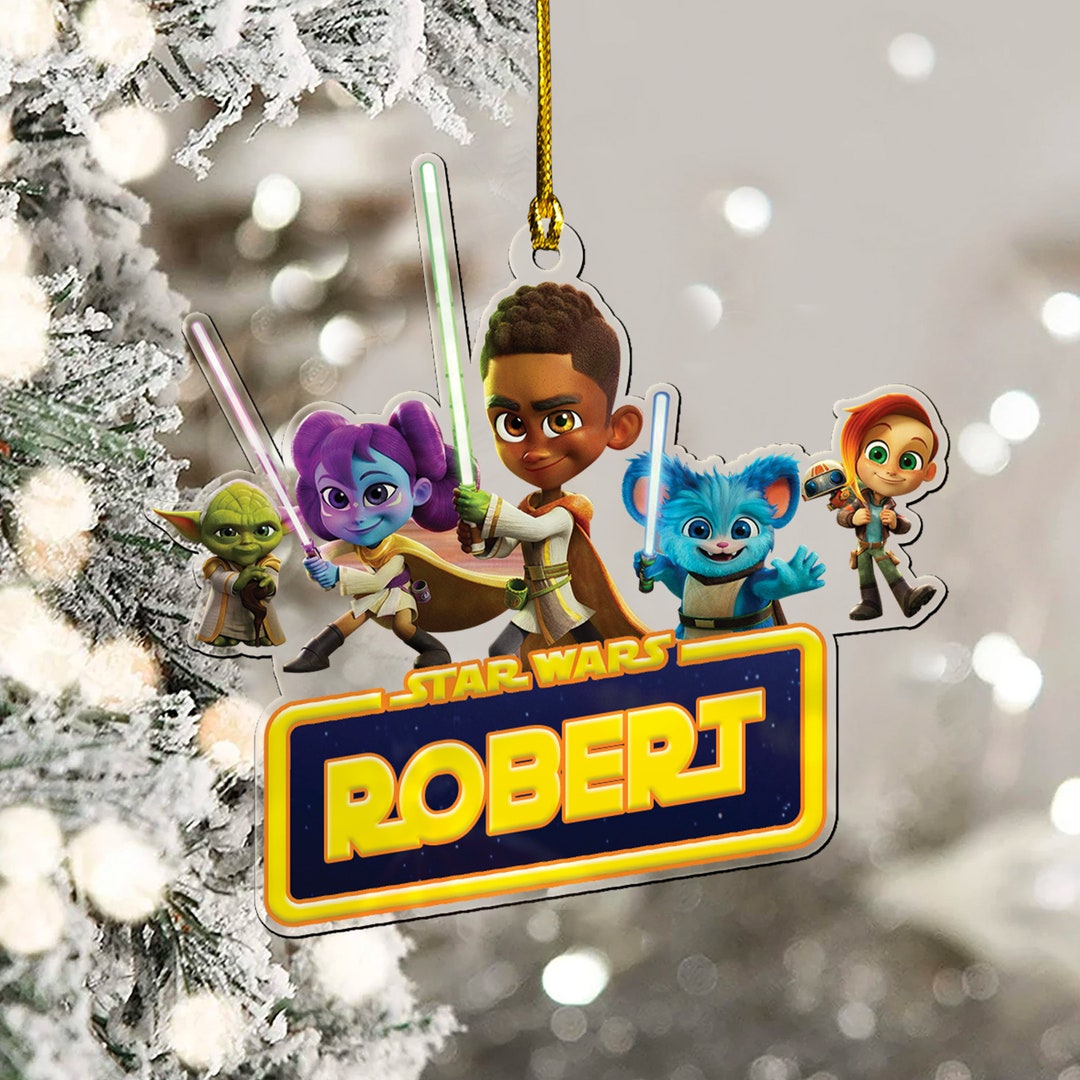 Star Wars Young Jedi Ornament, Young Jedi Ornament, Star Wars Christmas ...