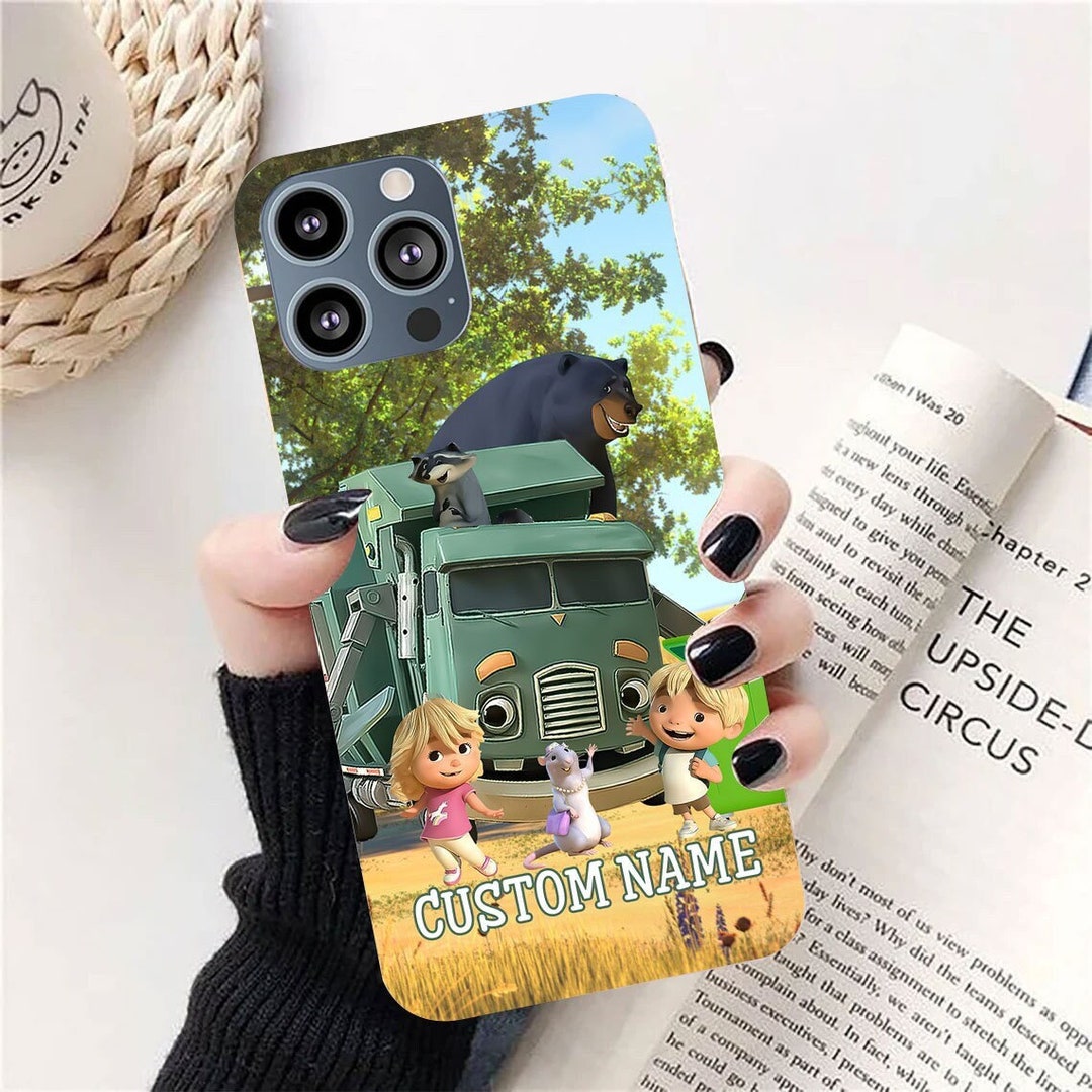 Personalized Trash Truck Phone Cases, Trash Truck Birthday Gift, Trash ...