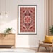 Persian Rug Pattern. Oriental Carpet SVG Vector. Moroccan, Arabic Rug ...