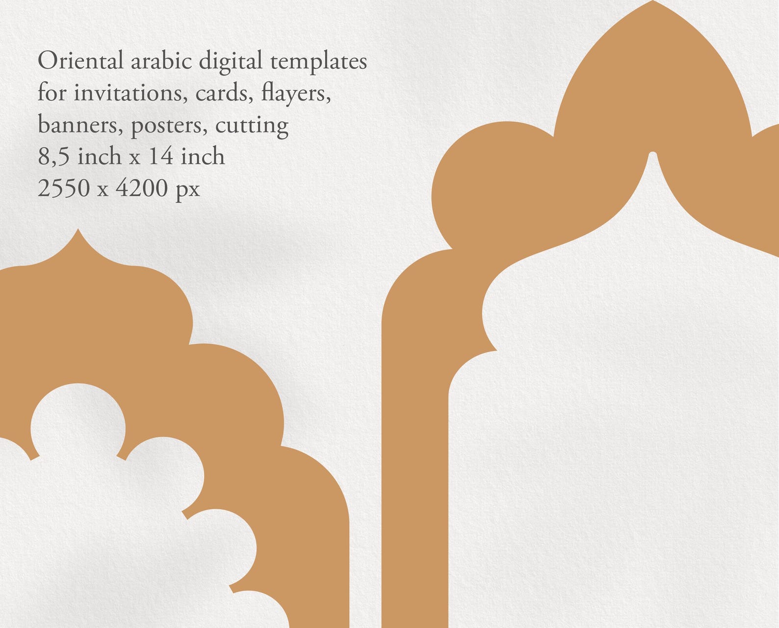Oriental Arabic Arches Digital Bundle. Moroccan Vector Arch. SVG Arabic ...
