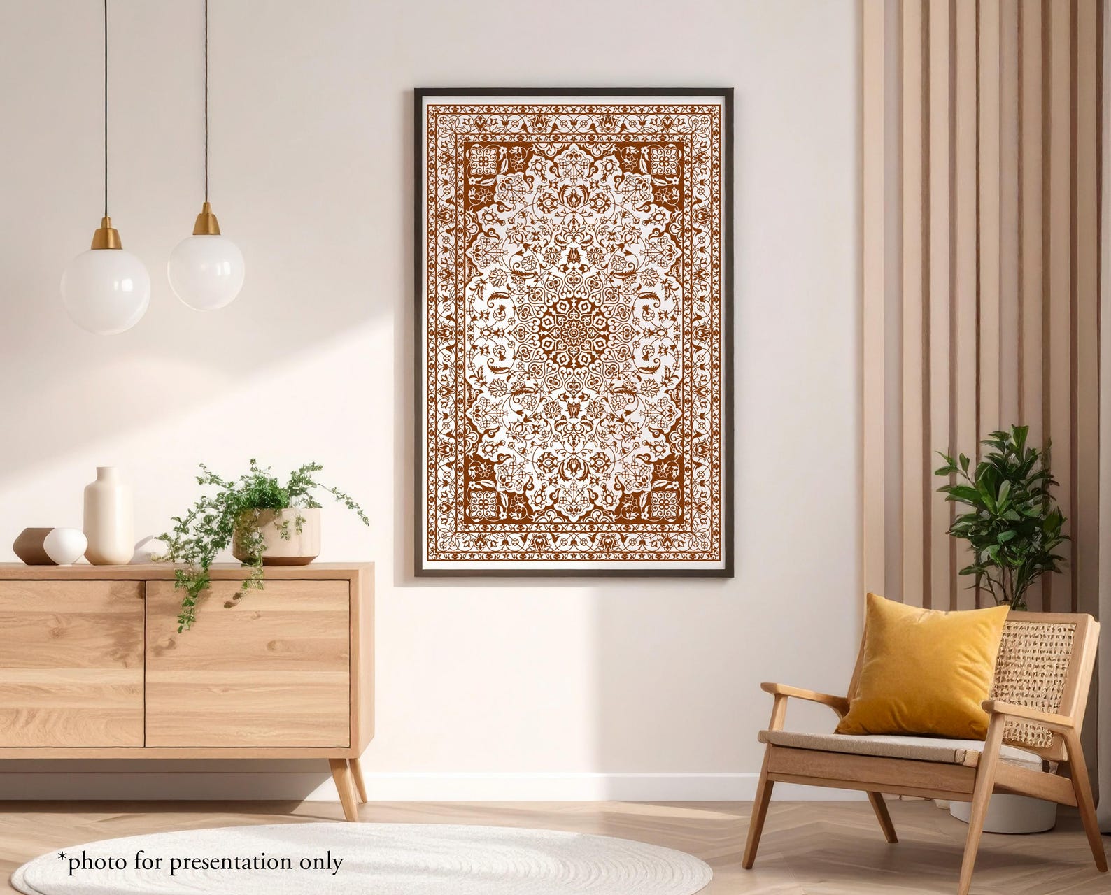 Arabian Rug Pattern SVG. Persian Oriental Carpet. Moroccan, Indian Rug ...