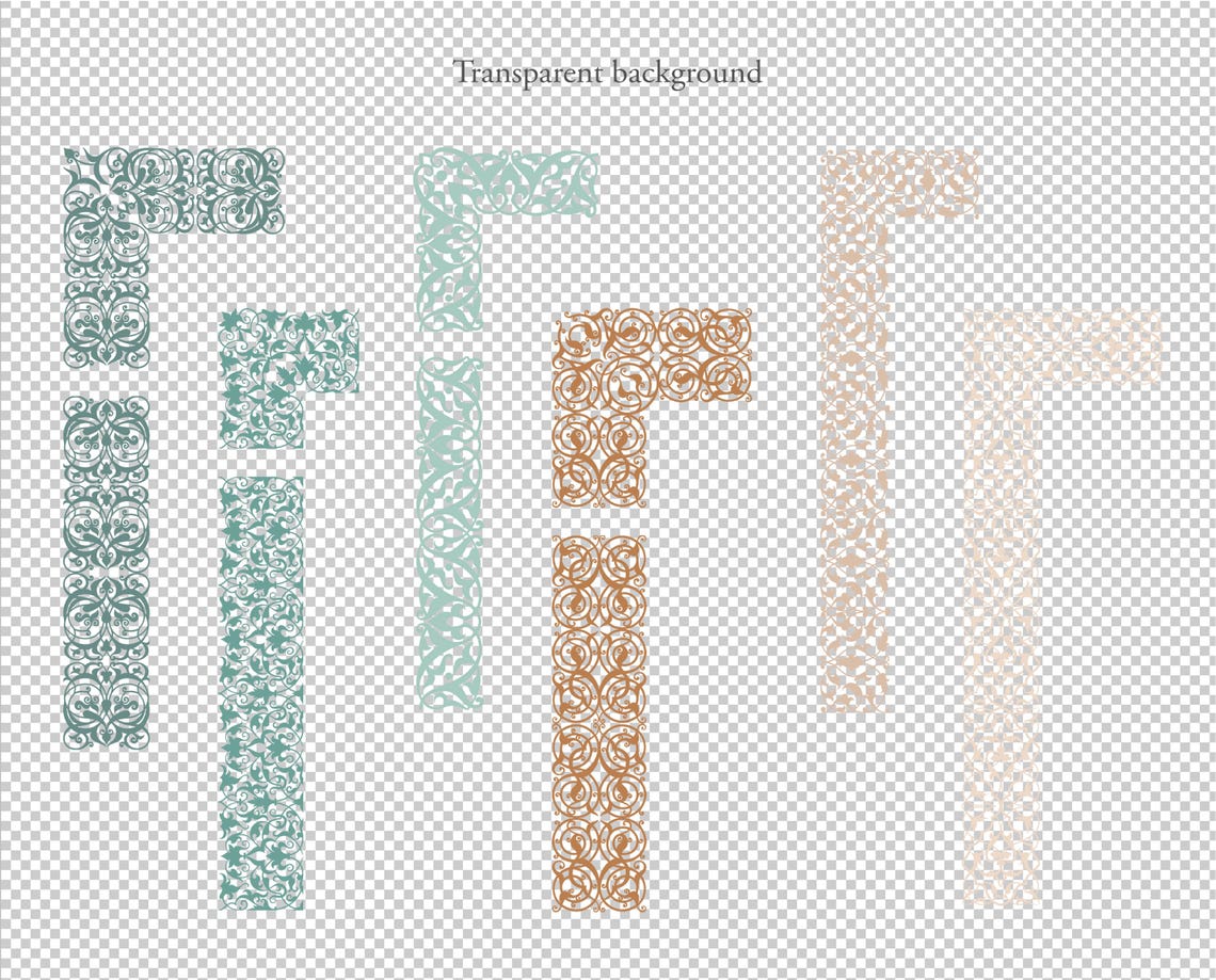 Oriental Arabic Digital Borders. Seamless Pattern. Arabian Border ...
