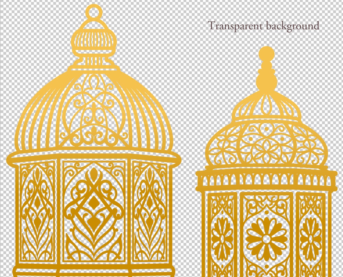 Moroccan Lanterns Clipart. Moroccan Lamp. EPS, SVG Vector Format, PNG ...