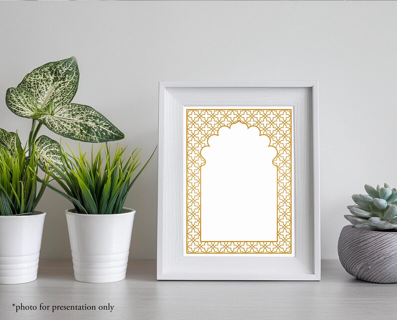 Arabic Frames. Borders Bundle. Digital Clipart. Svg. Png Transparent ...
