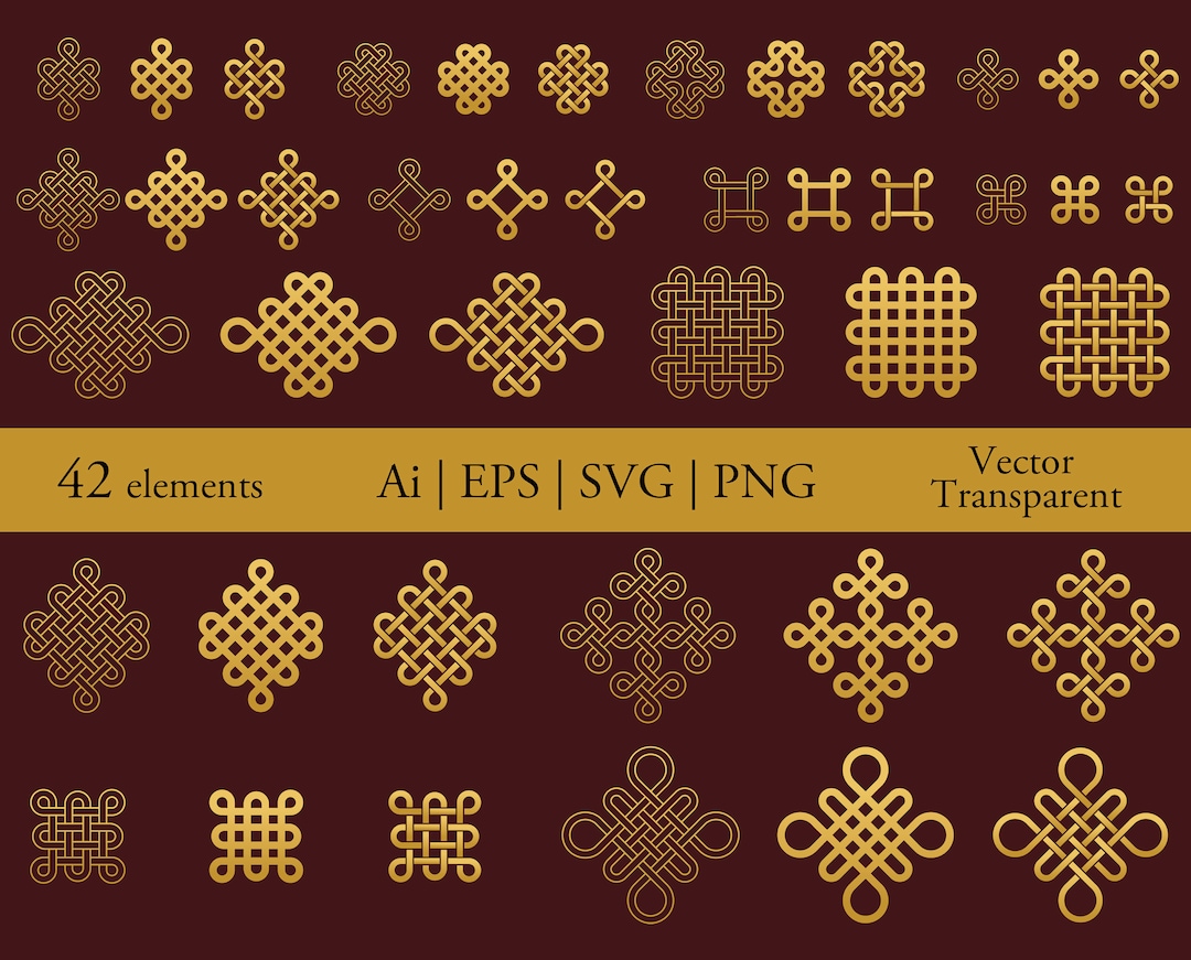 Chinese Knots. Pan Chang. Chinese Simbol. Asian Ornament. Chinese ...