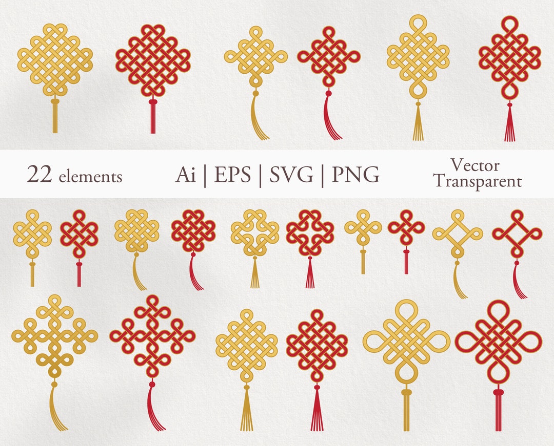 Chinese Knots. Pan Chang. Chinese Simbol. Asian Ornament. Chinese ...