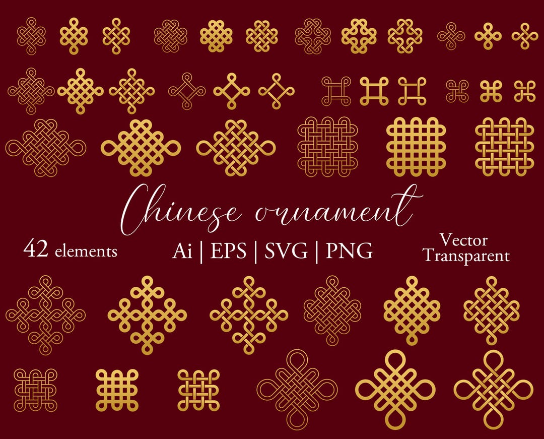 Chinese Knots. Pan Chang. Chinese Simbol. Asian Ornament. Chinese ...