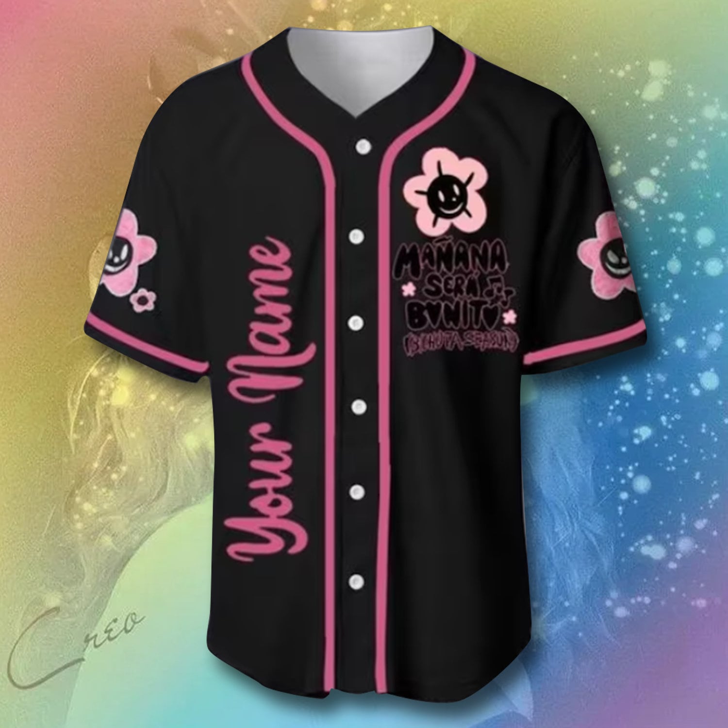 Personalized Black Karol G Pink Glitter Maana Ser Bonito Bichota Season New Album By Karol G ...