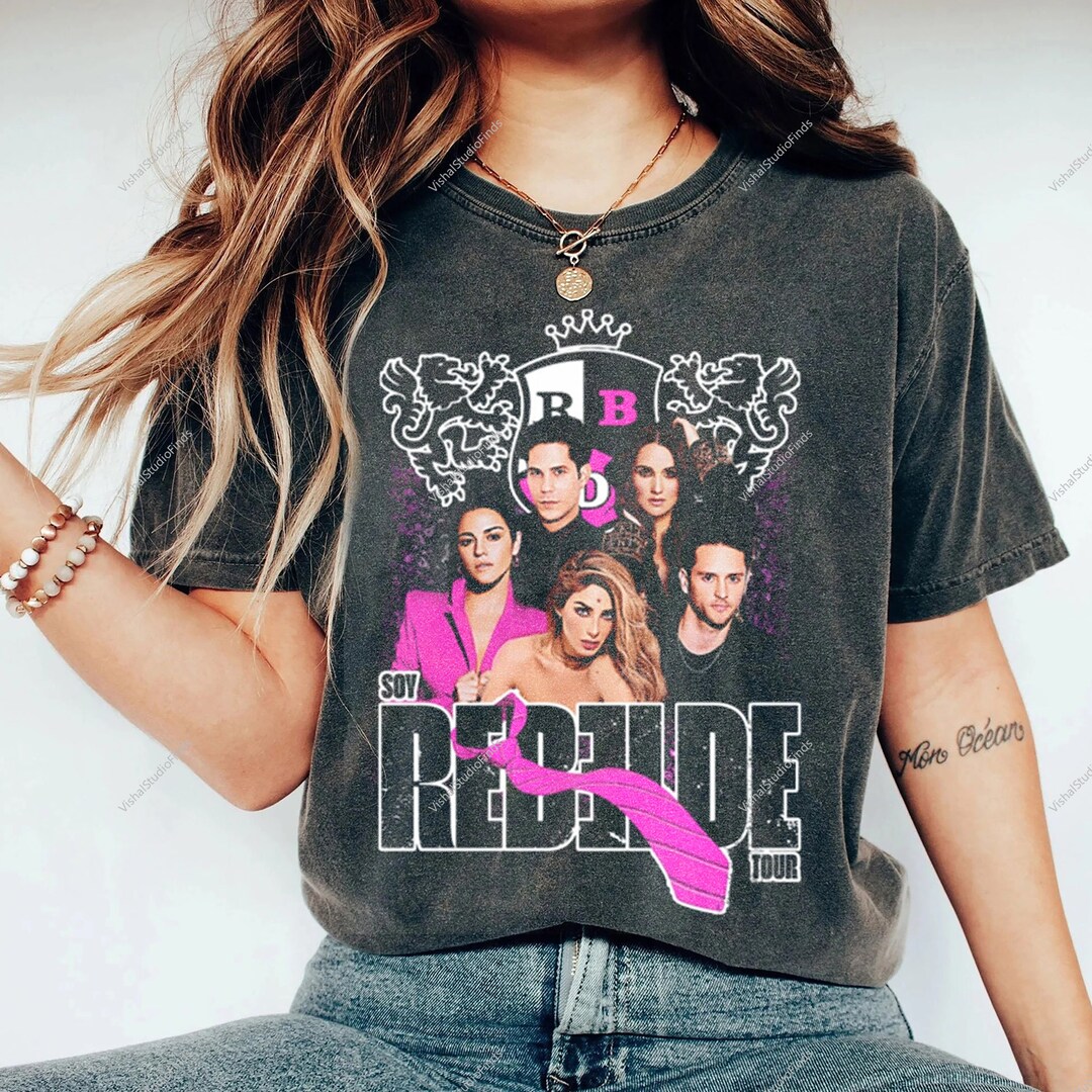 Retro Soy Rebelde Shirt RBD Tour 2023 Shirt RBD Concert - Etsy