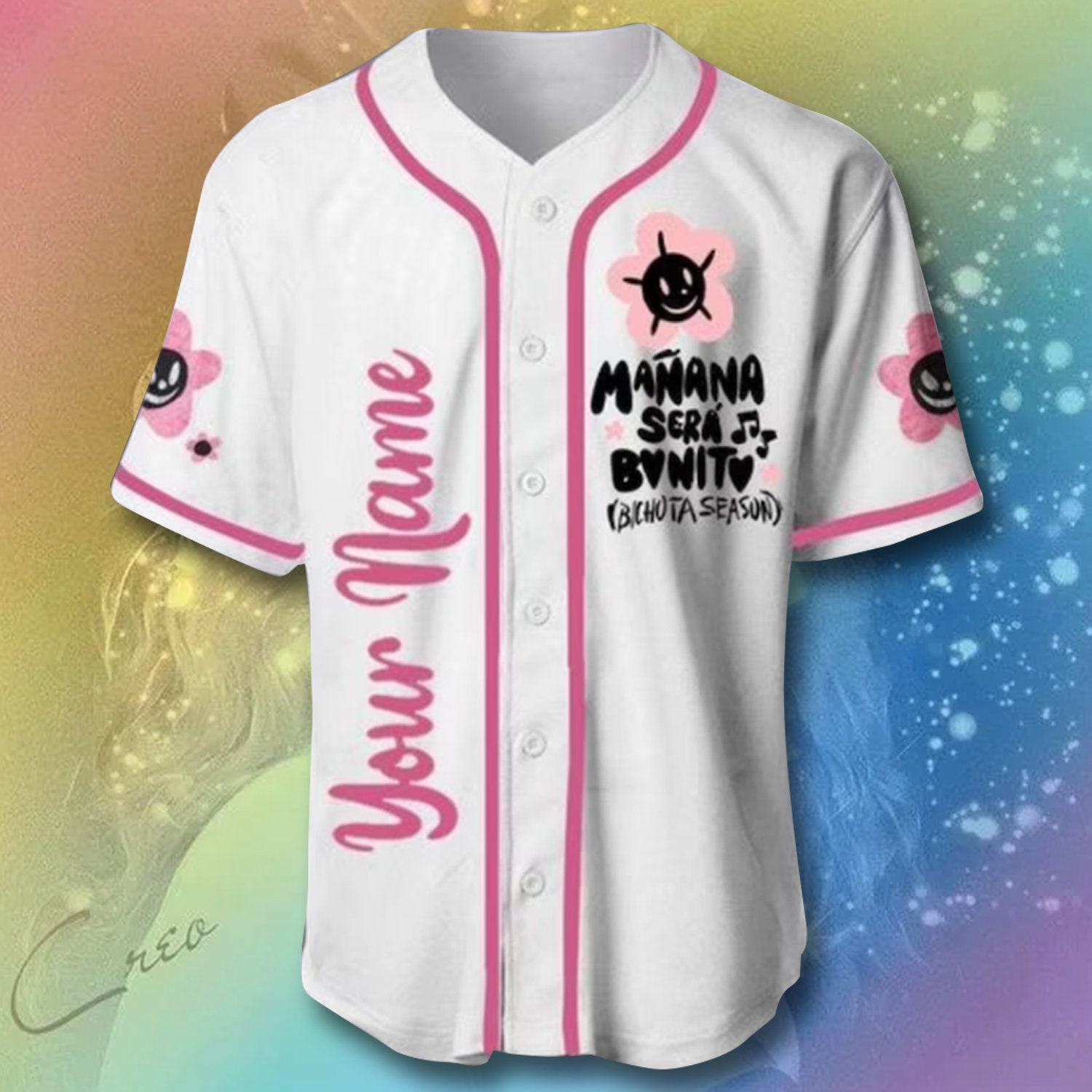 Personalized Black Karol G Pink Glitter Maana Ser Bonito Bichota Season New Album By Karol G ...