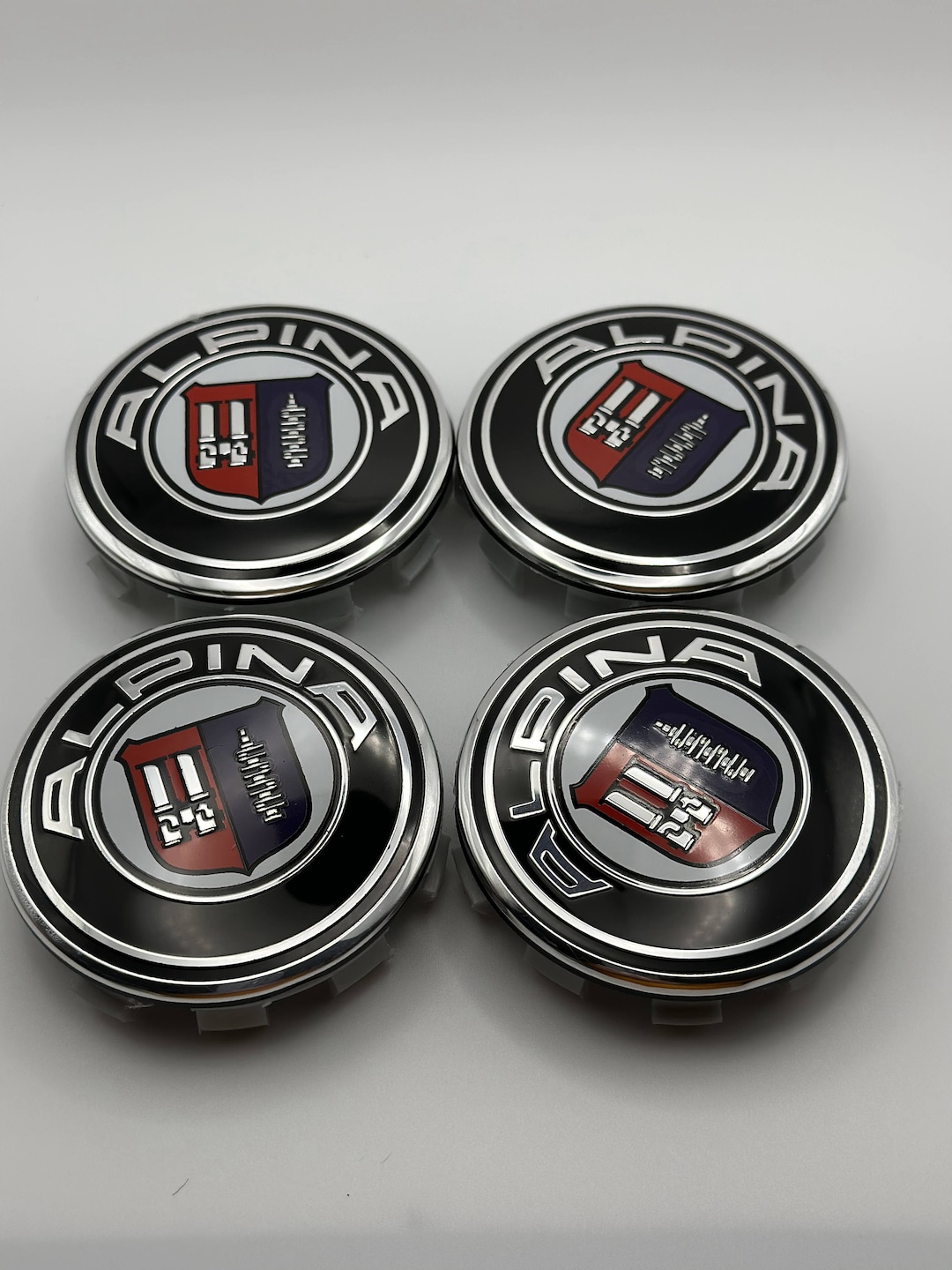 Alpina Logo Wheel Center Caps set of 4 68mm Alpina Wheel - Etsy