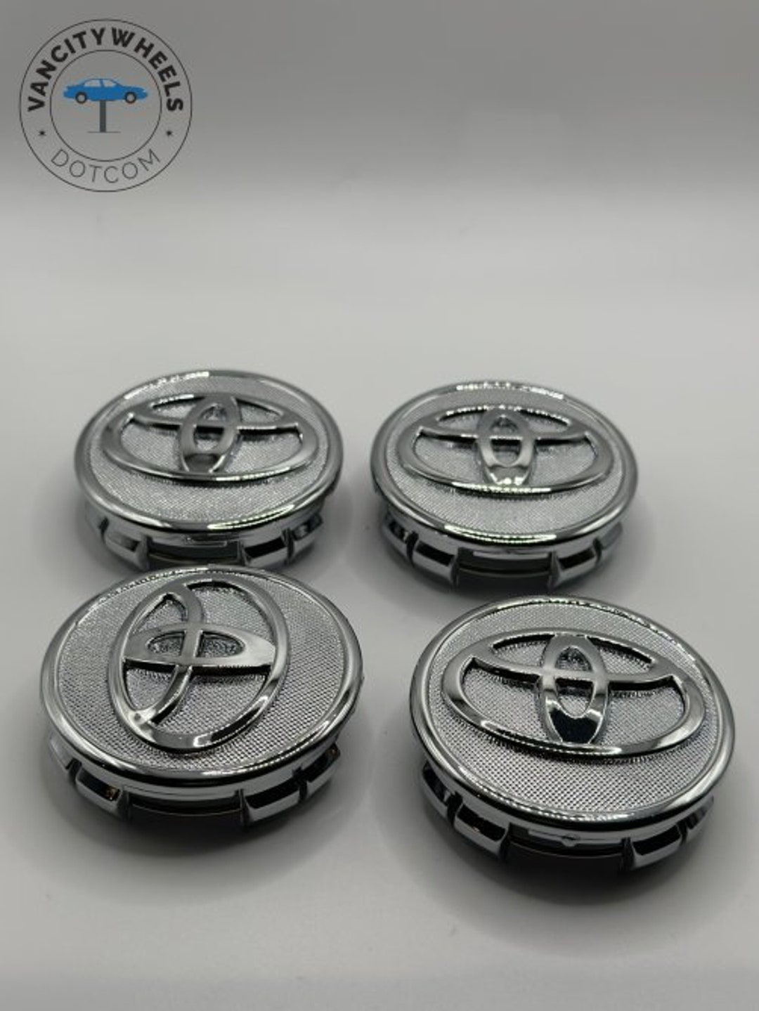 Set of Silver Toyota Center Caps 57mm Hub Caps Toyota Car - Etsy