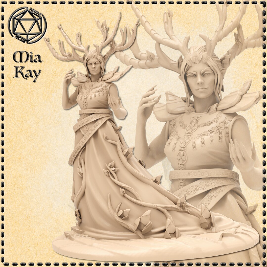 Woodland Fey Queen by Mia Kay M3DM - Etsy UK