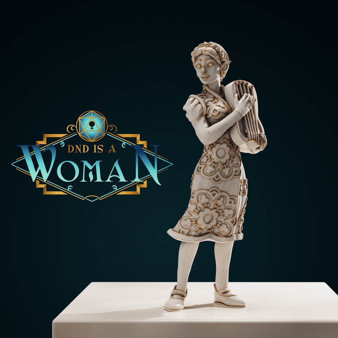 Halfling Bard Elizabeth by Dnd is A Woman - Etsy