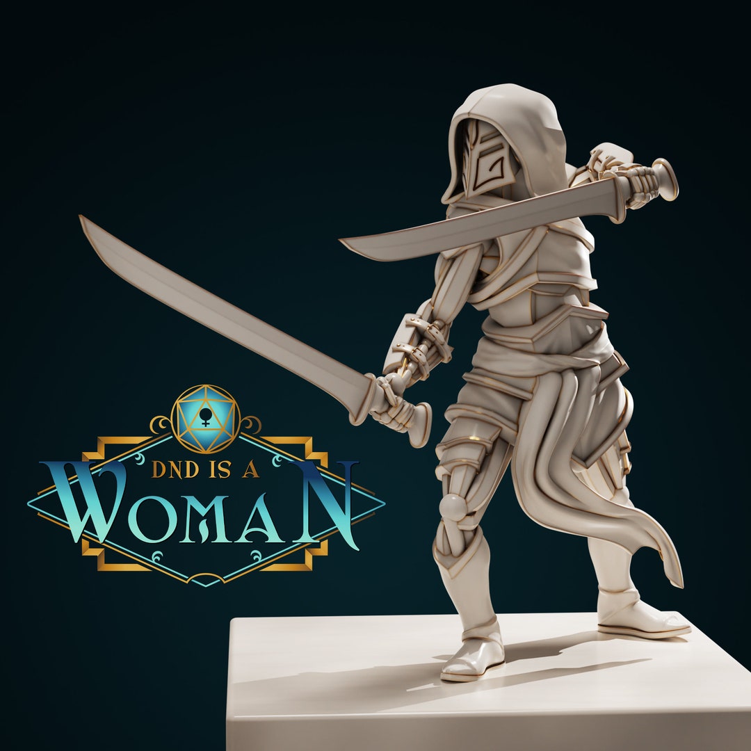 Ironborn Fighter - Onyx by Dnd is A Woman - Etsy