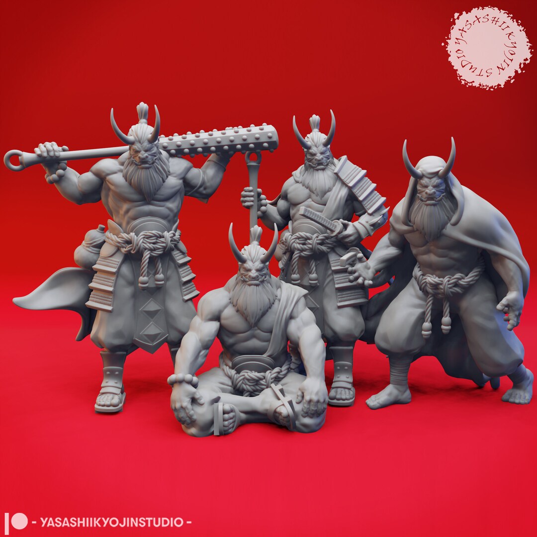 Oni by Yasashii Kyojin Studios - Etsy