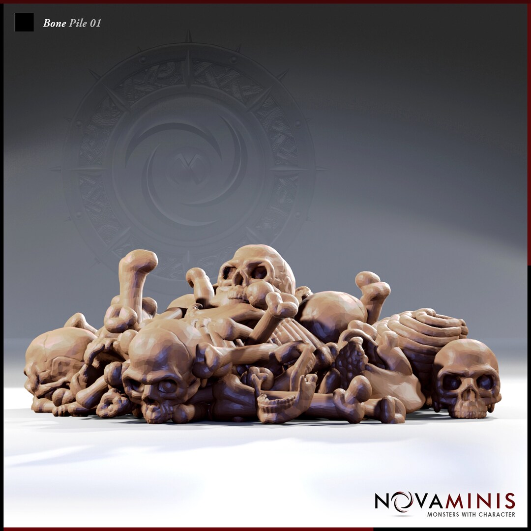 Bone Pile by Novaminis - Etsy