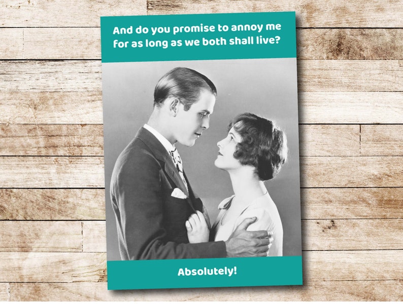 Humorous Card - Promise to Annoy - Funny Greeting Card by Comedy Card ...